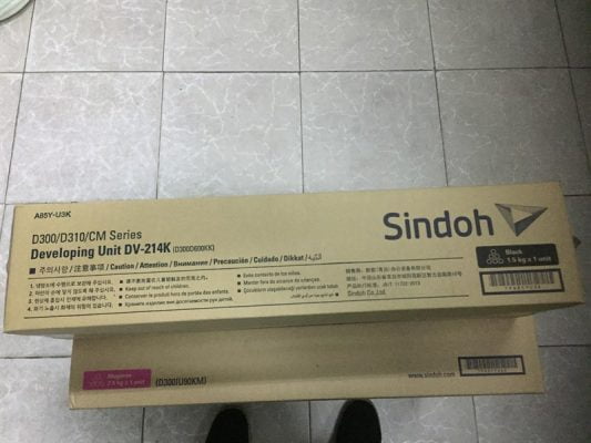 Cụm từ đen cho máy photo Sindoh D310/311-Developer D300D600KK-V)