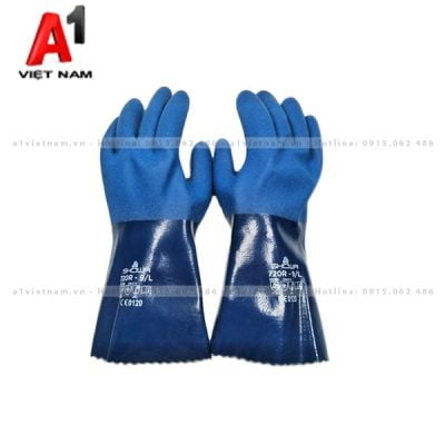 Găng Tay Chống Hóa Chất "Showa 720" Chính Hãng