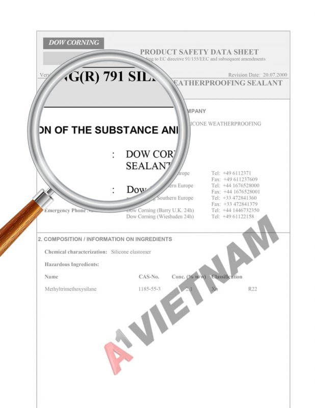 Keo Dowsil 791 (Dow Corning 791) - Phân Phối Chính Hãng Tại Việt Nam