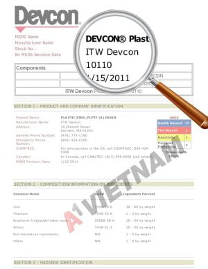 Keo Devcon 10110 - Phân Phối Chính Hãng Tại Việt Nam