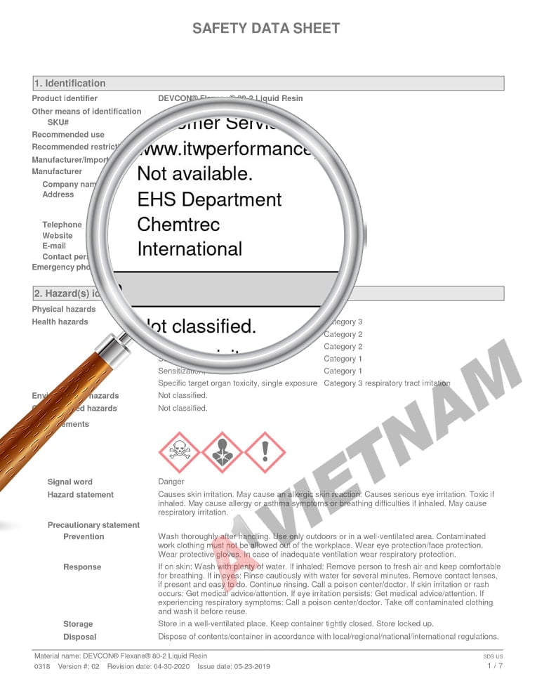 Keo Devcon Flexane 80 Liquid 15800 - Phân Phối Chính Hãng