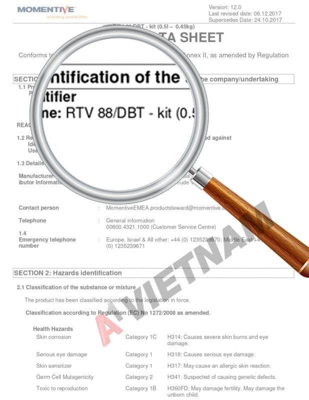 Keo Momentive RTV 88 - Phân Phối Chính Hãng, Giá Rẻ Nhất