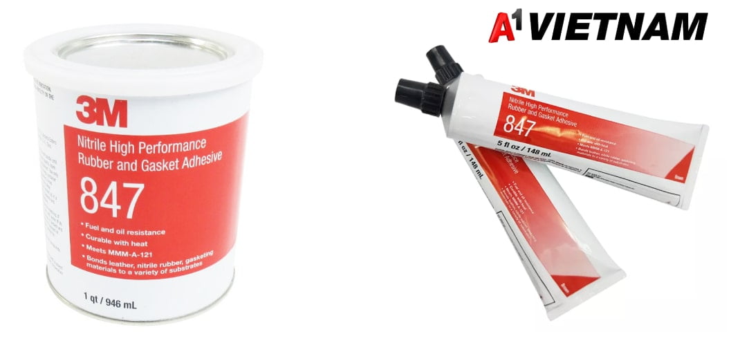 Keo 3M Nitrile Rubber and Gasket Adhesive 847 - Giá Rẻ Nhất