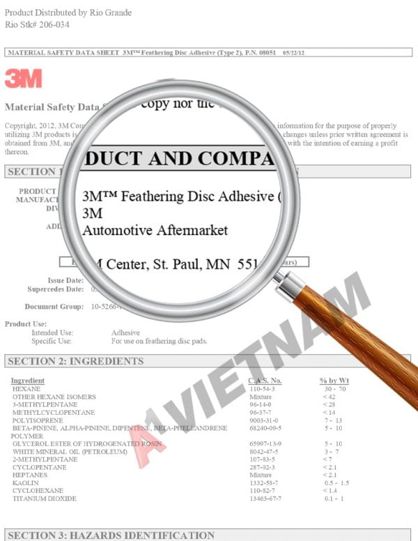 Keo 3M Feathering Disc Adhesive - Phân Phối Chính Hãng, Giá Rẻ