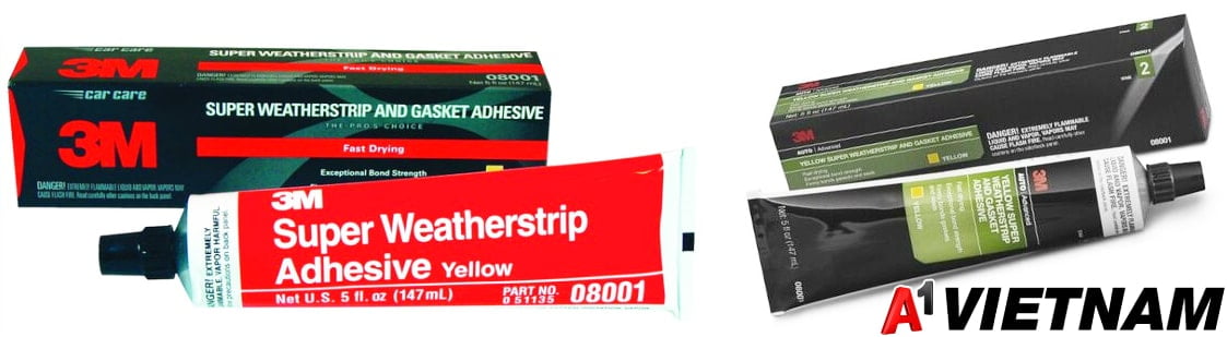 Keo 3M Yellow Super Weatherstrip and Gasket Adhesive