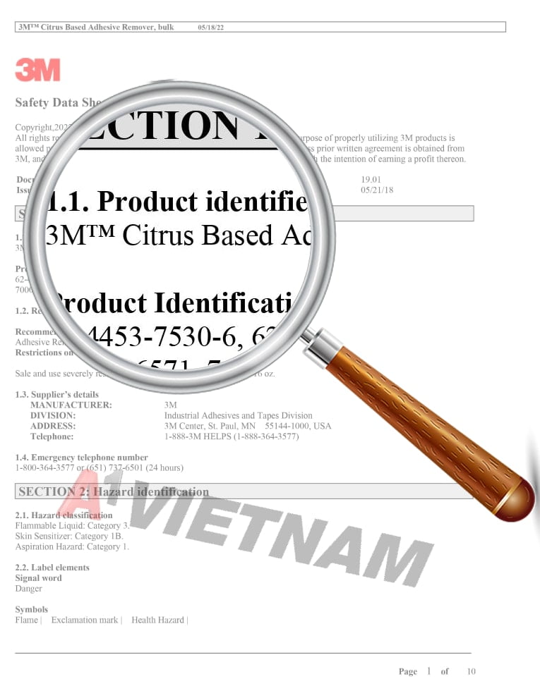 3M Adhesive Remover Citrus Base - Chính Hãng, Giá Rẻ Nhất