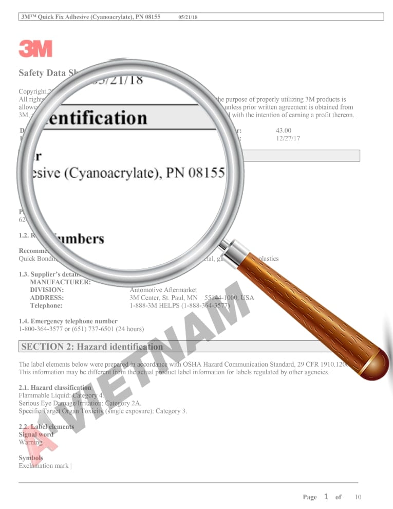 Keo 3M Quick Fix Adhesive 08155 - Phân Phối Chính Hãng