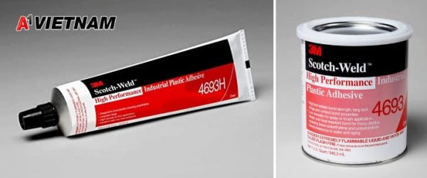 Keo 3M High Performance Industrial Plastic Adhesive 4693