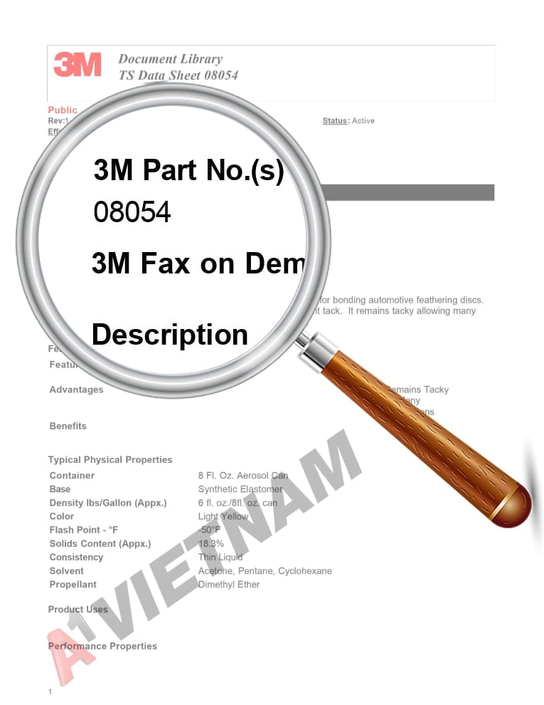 Keo 3M Spray Disc Adhesive 08054 - Phân Phối Chính Hãng