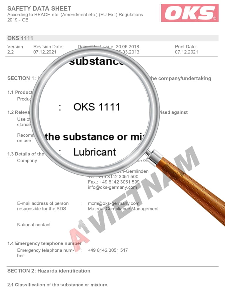 Mỡ OKS 1111 - Phân Phối Chính Hãng, Giá Rẻ Nhất