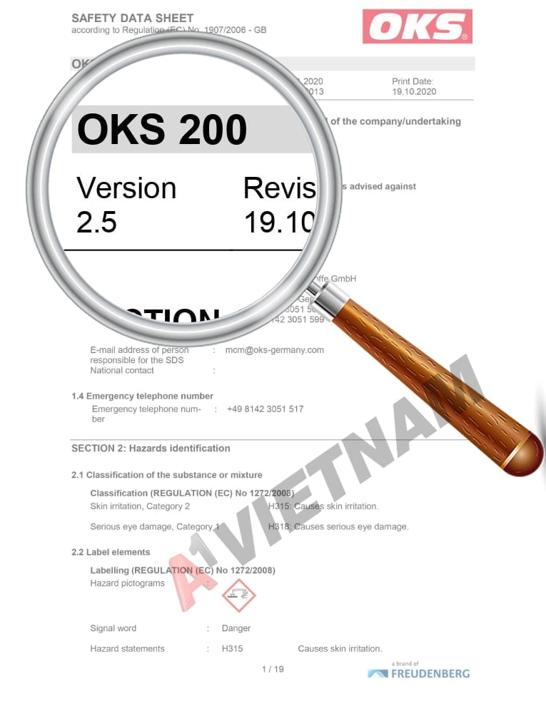 Mỡ OKS 200 - Phân Phối Chính Hãng, Giá Rẻ Nhất