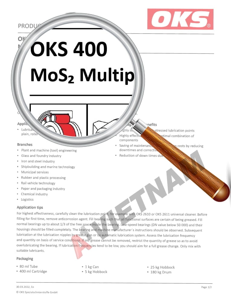 Mỡ OKS 400 - Phân Phối Chính Hãng, Giá Rẻ Nhất