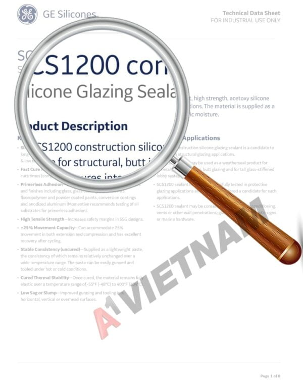Keo GE 1200 Silicone Construction Sealant - Giá Rẻ Nhất