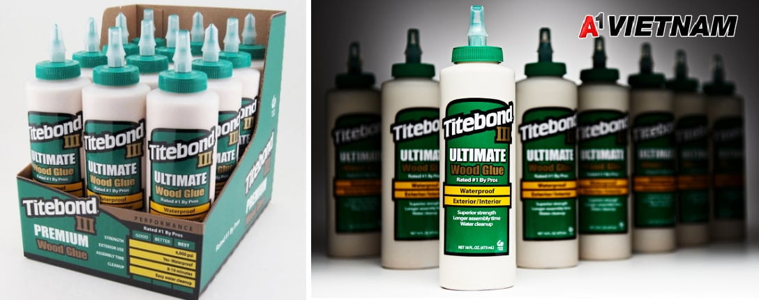 Keo Titebond III Ultimate Wood Glue - Phân Phối Chính Hãng