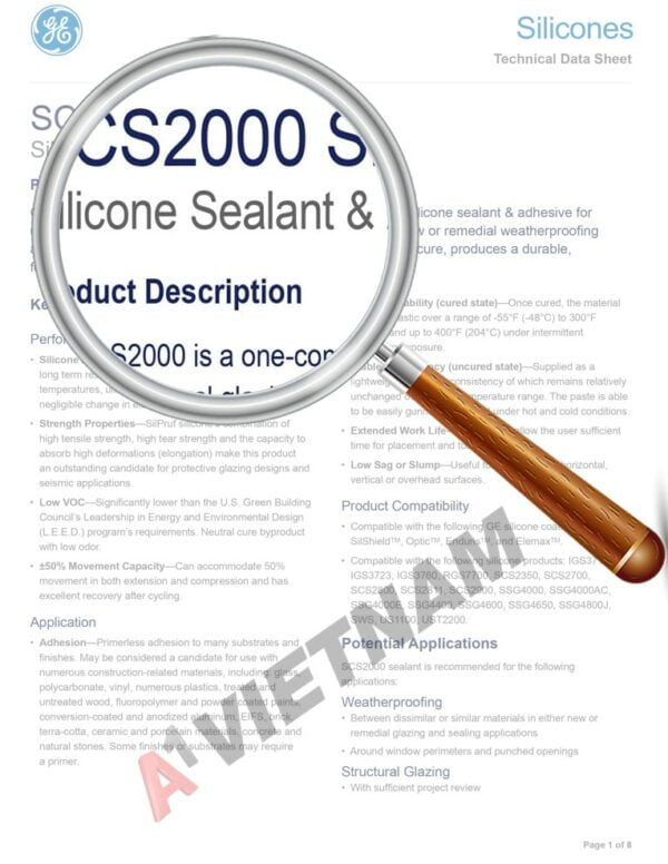 Keo GE SCS2000 SilPruf - Phân Phối Chính Hãng, Giá Rẻ Nhất