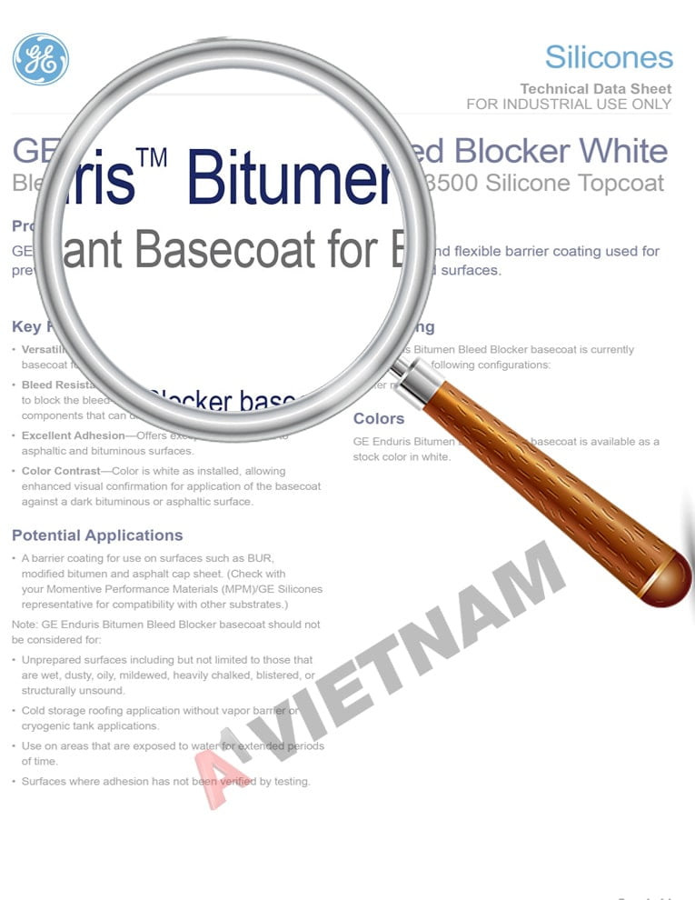 Keo GE Enduris Bitumen Bleed Blocker - Phân Phối Chính Hãng